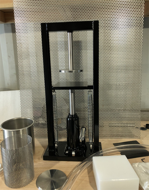 1/2 Gallon Strictly Medicinal Tincture Press (Lab Press), Stainless ...