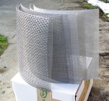 Stainless Steel Seed Cleaning Screens Without Frames, Set of 8 ...